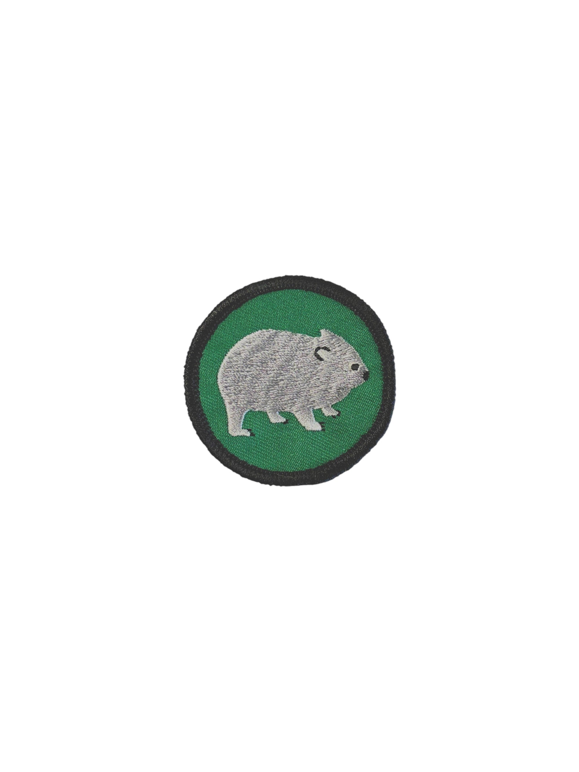 Wombat patch - small size – Red Parka