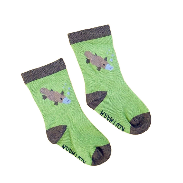 Platypus Socks – Red Parka