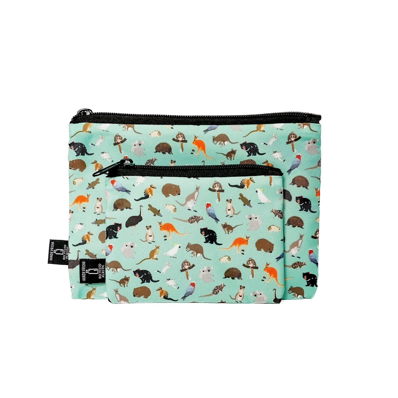 Australian Animals RPET Pouches – Red Parka