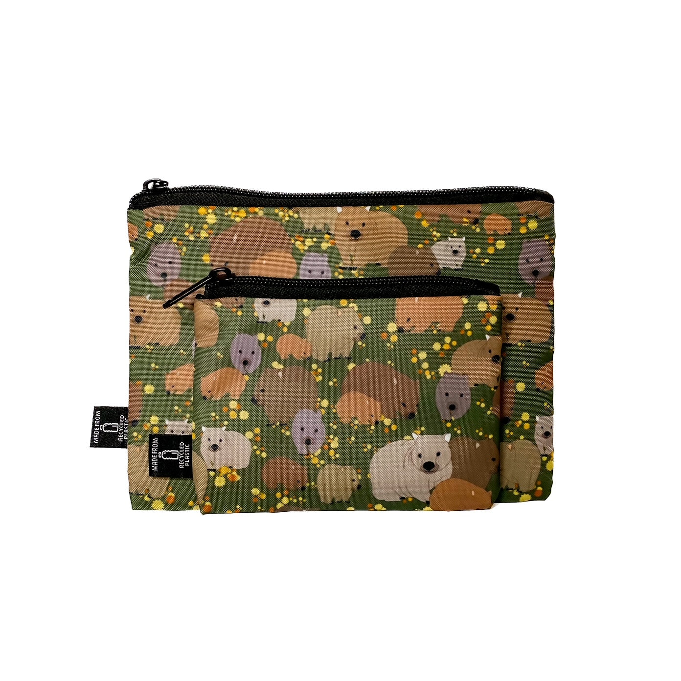 Wombat RPET Pouches – Red Parka